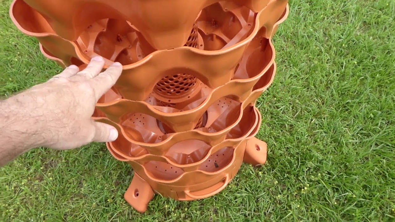 Learn How to Make a Garden Tower From a Barrel? - Organize With Sandy