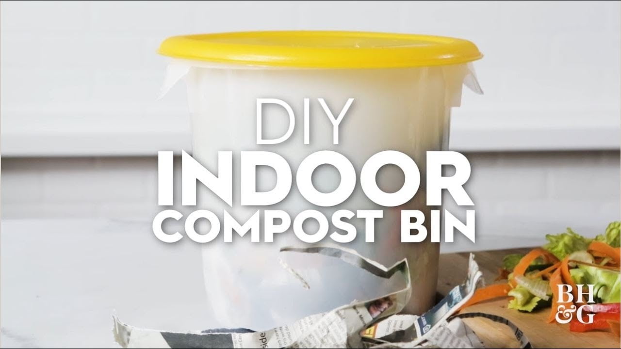 How to Build Your DIY Indoor Compost Bin - Organize With Sandy