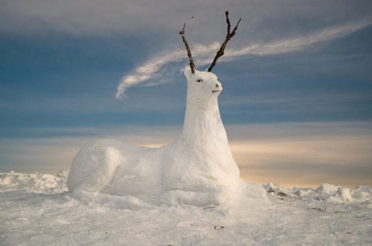 15 Easy to Make Snow Sculpture Ideas - Organize With Sandy