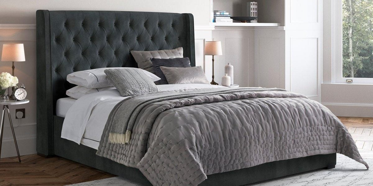 What Does an Upholstered Bed Mean? - Organize With Sandy