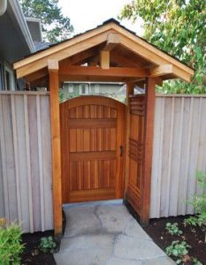 12 Wooden Fence Gate Ideas! - Organize With Sandy