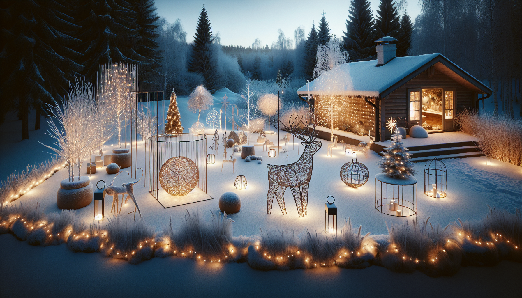 Warm Up Your Winter With a Festive Outdoor Display - Organize With Sandy