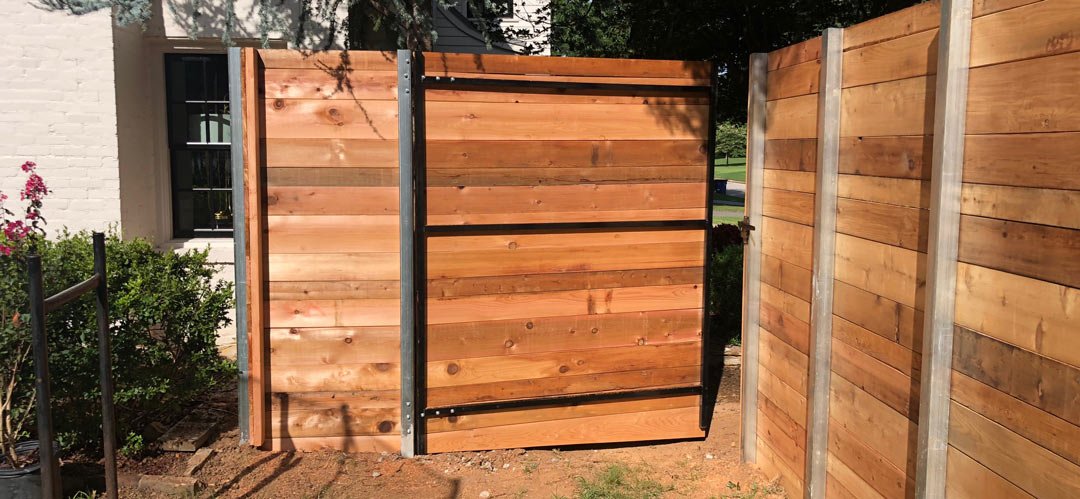 How Much Gap Do You Leave Around a Gate? - Organize With Sandy