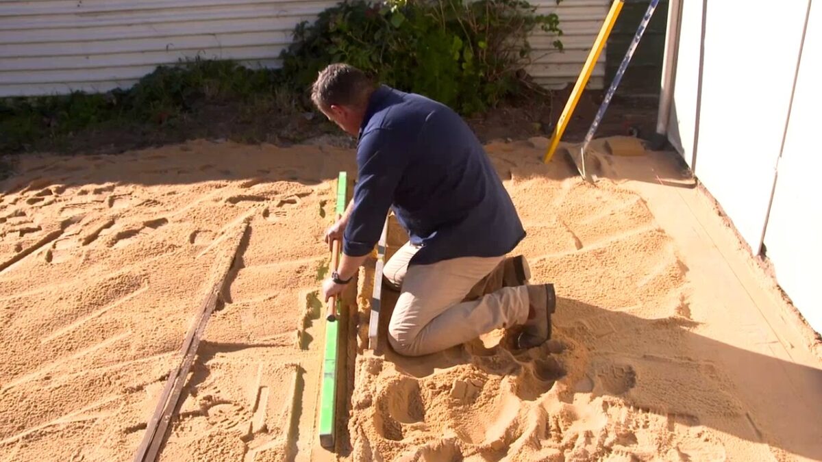 Can I Use Leveling Sand Under a Pool - Organize With Sandy