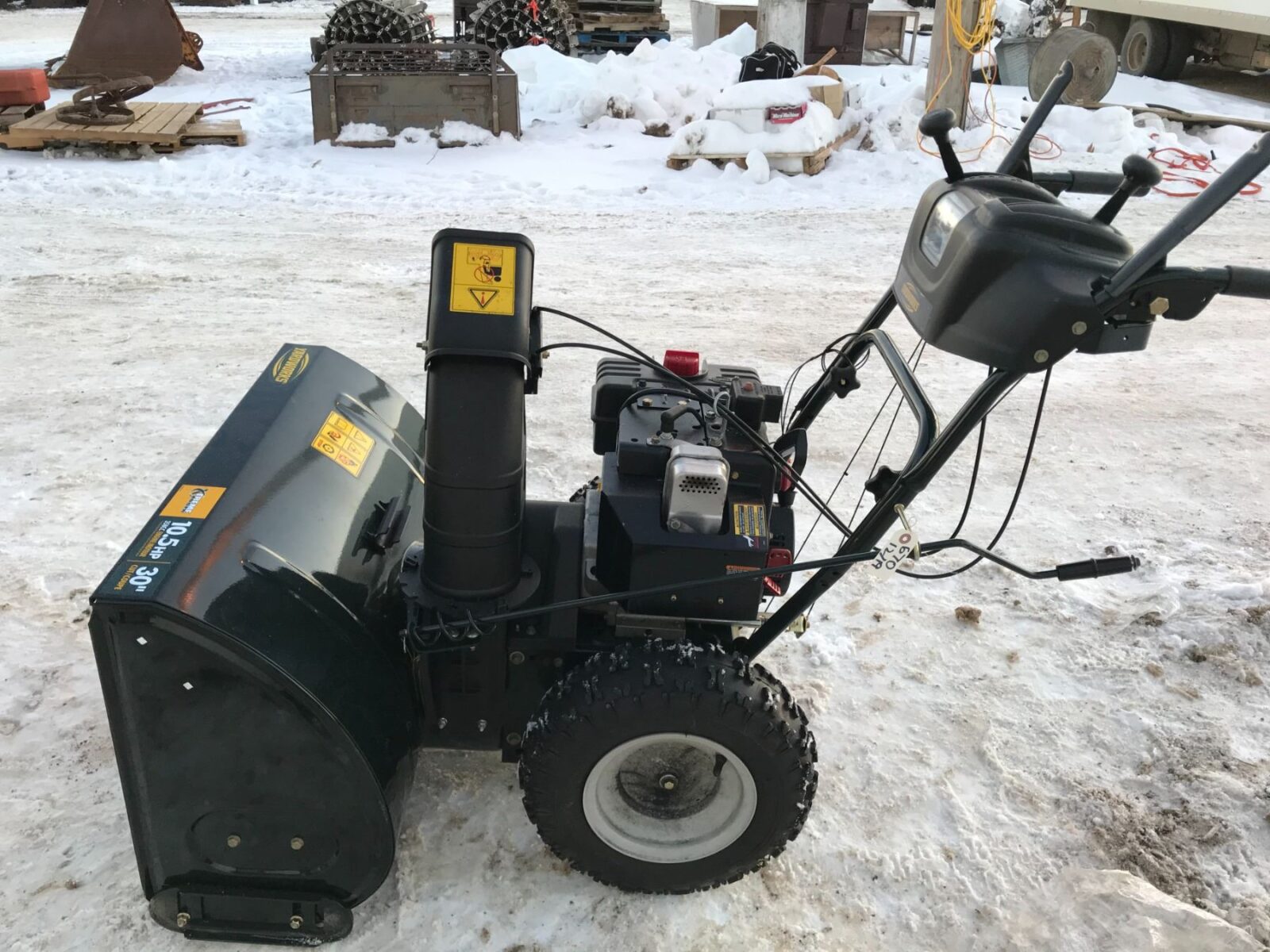 Where is the Air Intake on a Snowblower - Organize With Sandy