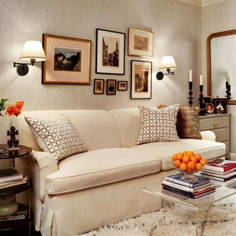 How to Place Wall Sconces Above Couch or Sofa